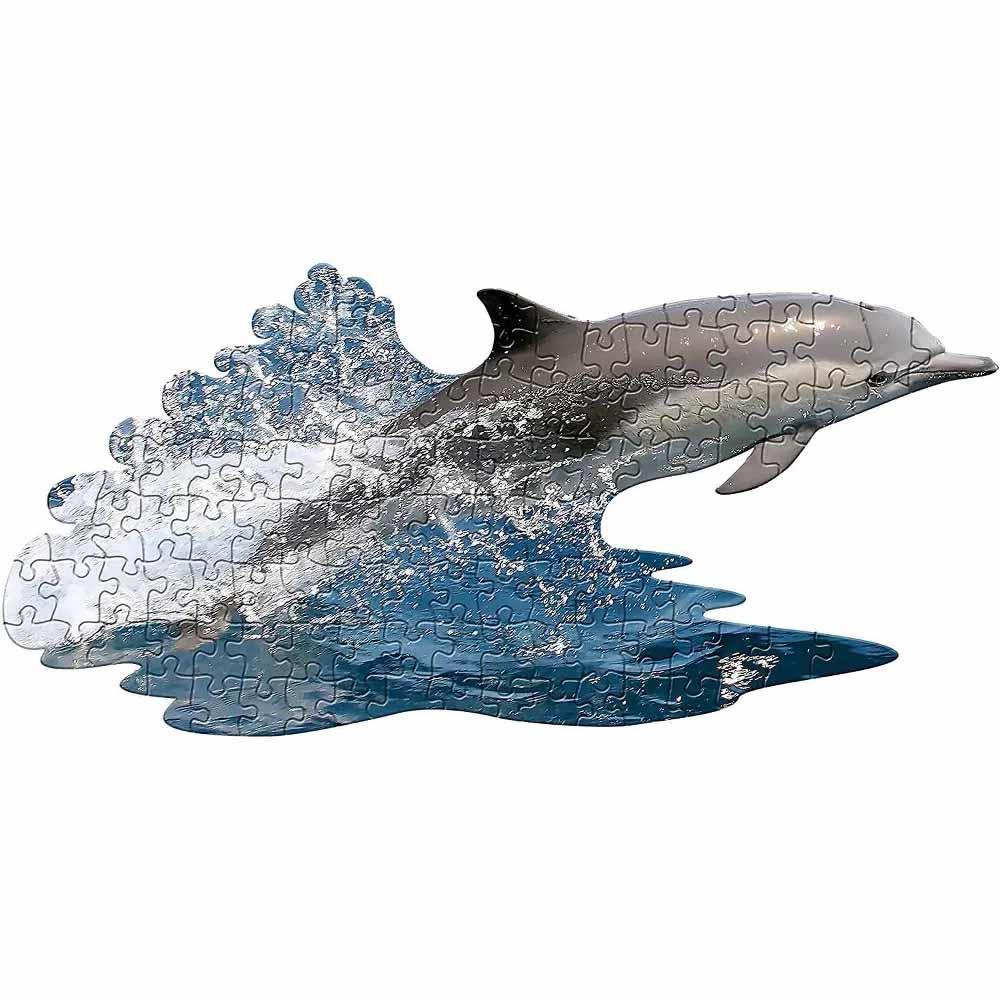 I Am Lil' Dolphin Puzzle - 100 Piece Jigsaw Puzzle – All Jigsaw Puzzles