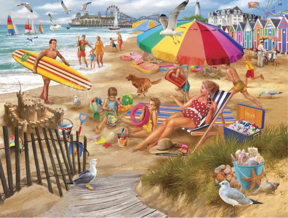 Seaside Summer Fun 1000 Piece Jigsaw Puzzle – All Jigsaw Puzzles