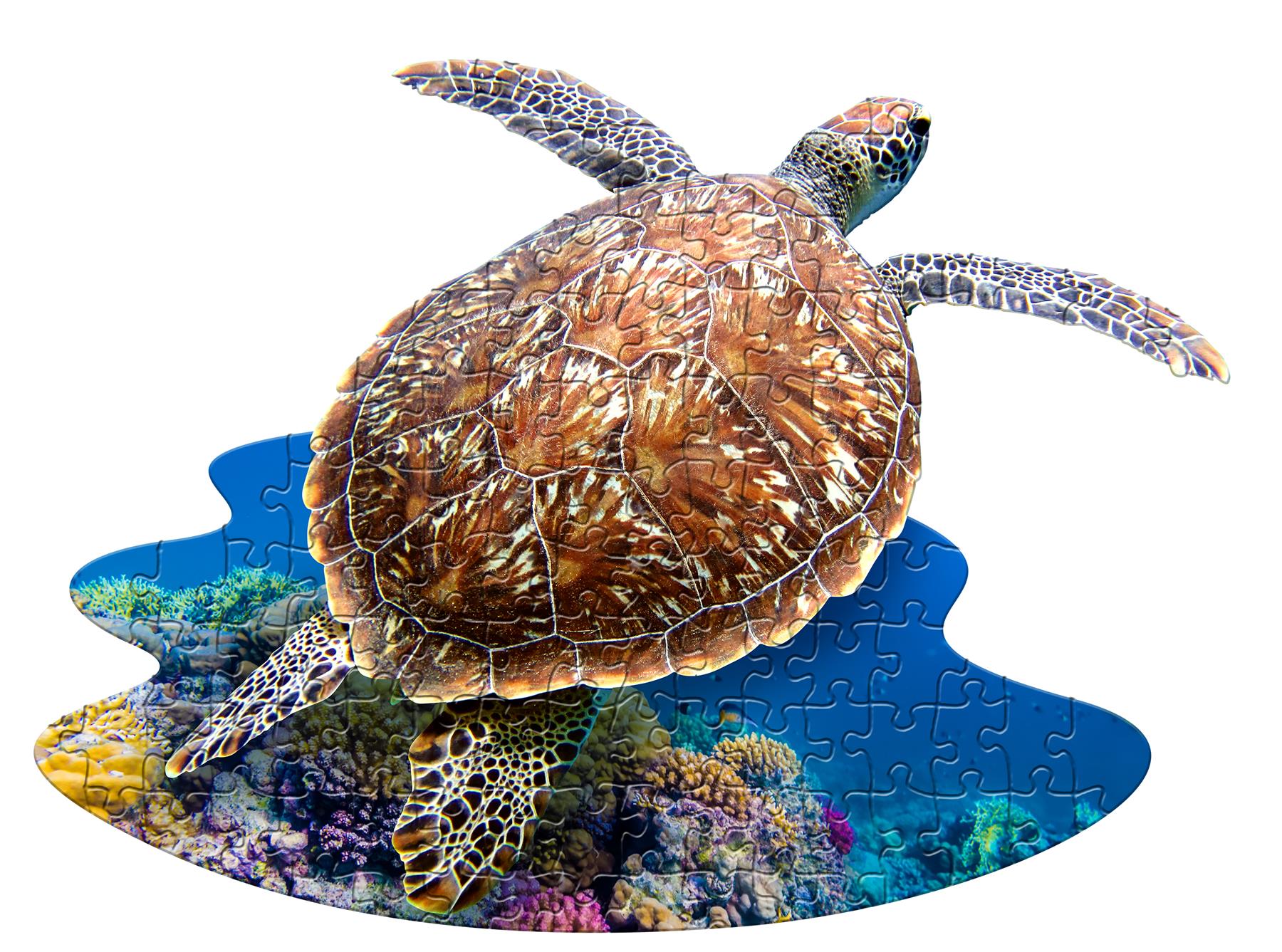 I am Turtle 100 Piece Shaped Jigsaw Puzzle – All Jigsaw Puzzles