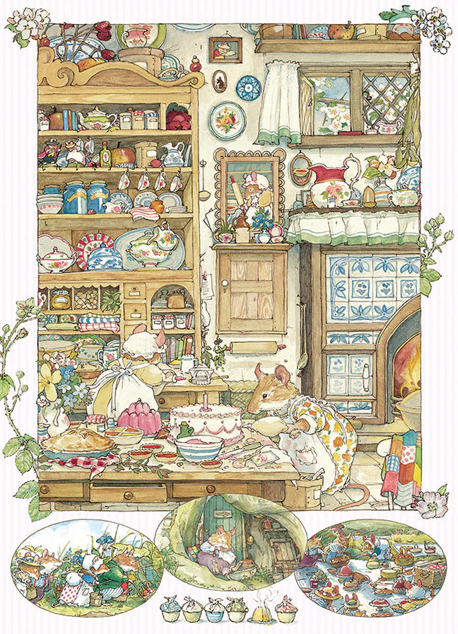 Brambly Hedge: Picnic Preparations 500 Piece Jigsaw Puzzle – All Jigsaw ...