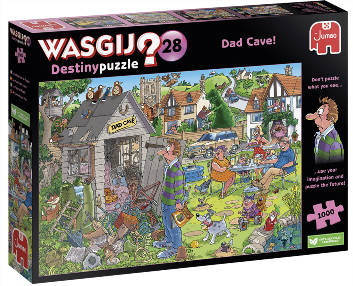 Wasgij Destiny 28 Dad Cave 1000 Piece Jigsaw Puzzle – All Jigsaw Puzzles