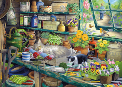 Cats Hideaway 1000 Piece Jigsaw Puzzle – All Jigsaw Puzzles