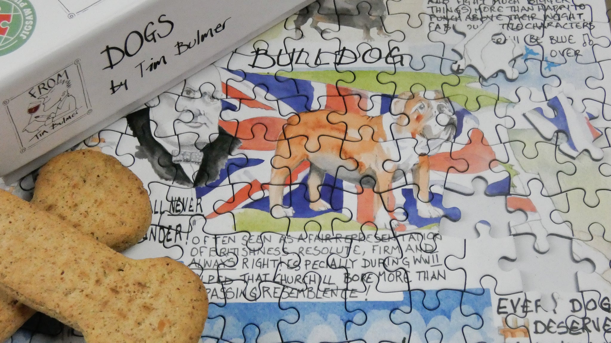 Dogs - Tim Bulmer 1000 piece jigsaw puzzle – All Jigsaw Puzzles