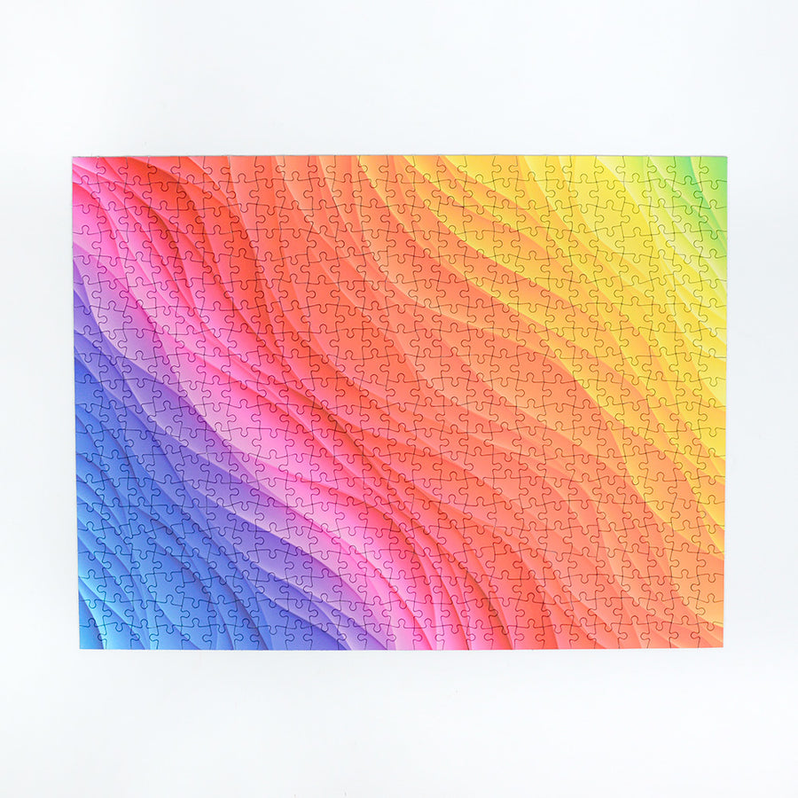 Wavy Rainbow - Impuzzible No.3 - 1000 or 500 Piece Jigsaw Puzzle – All ...
