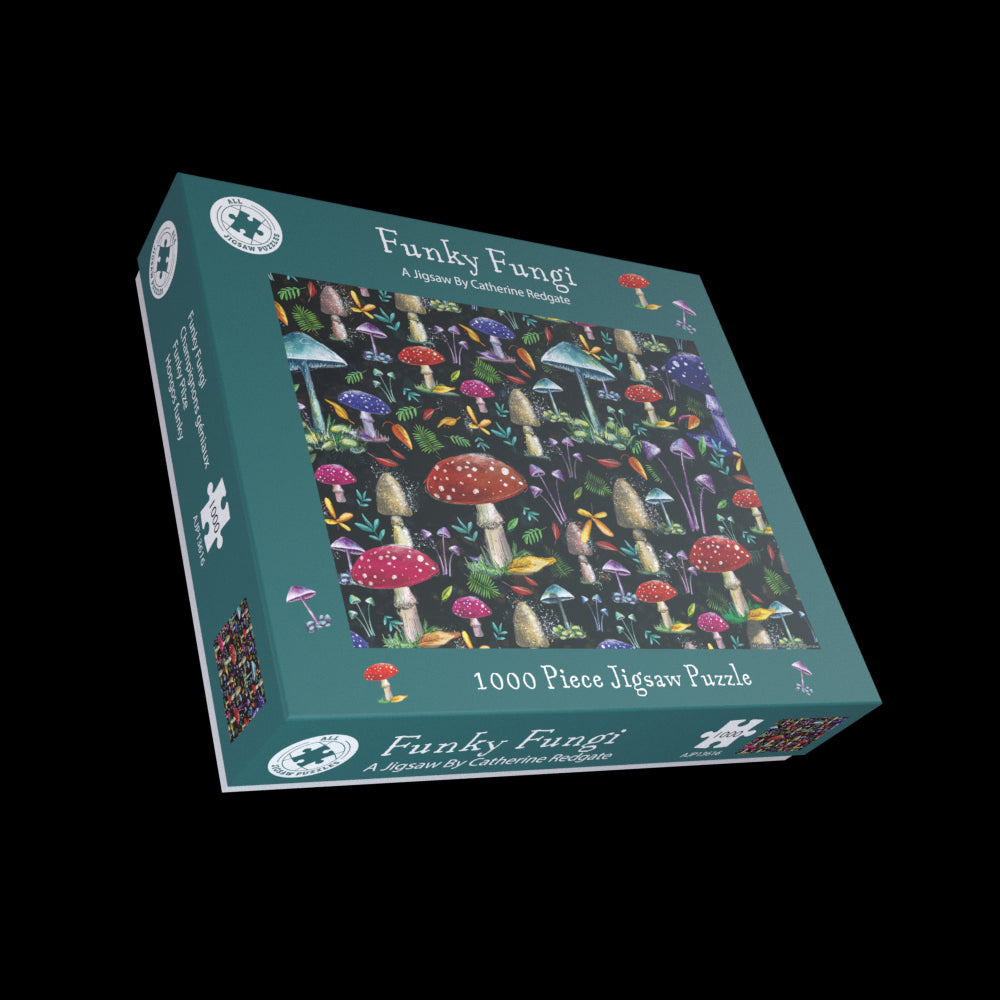 Funky Fungi 1000 Piece Jigsaw Puzzle – All Jigsaw Puzzles
