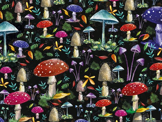 Funky Fungi 1000 Piece Jigsaw Puzzle – All Jigsaw Puzzles