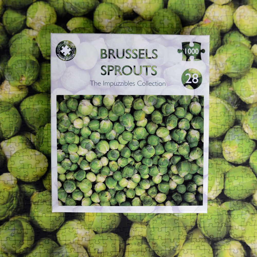 Brussels Sprouts - Impuzzible No. 28 - 1000 Piece Jigsaw Puzzle – All Jigsaw Puzzles