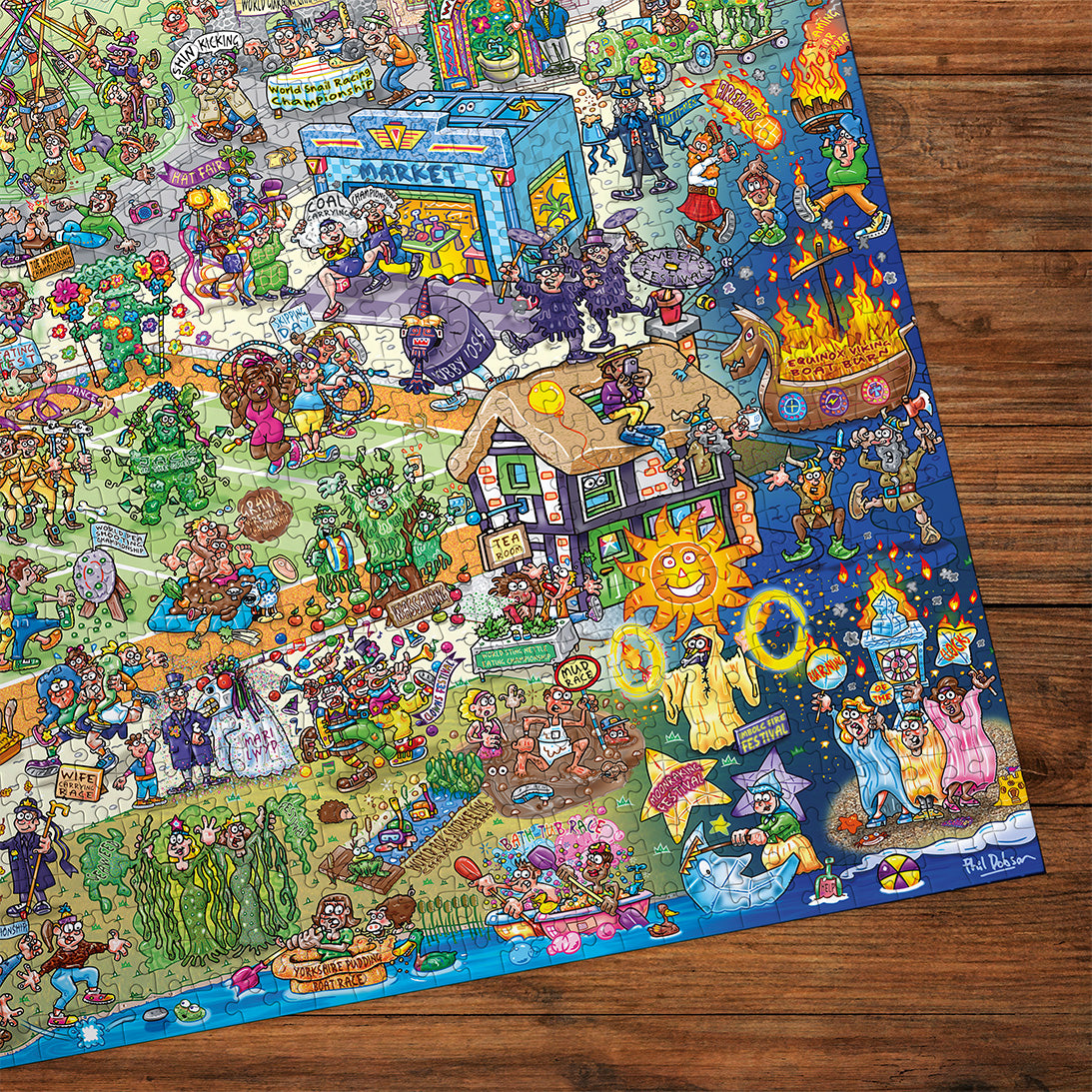 Jokesaws: Barmy Britain 1000 Piece Jigsaw Puzzle – All Jigsaw Puzzles