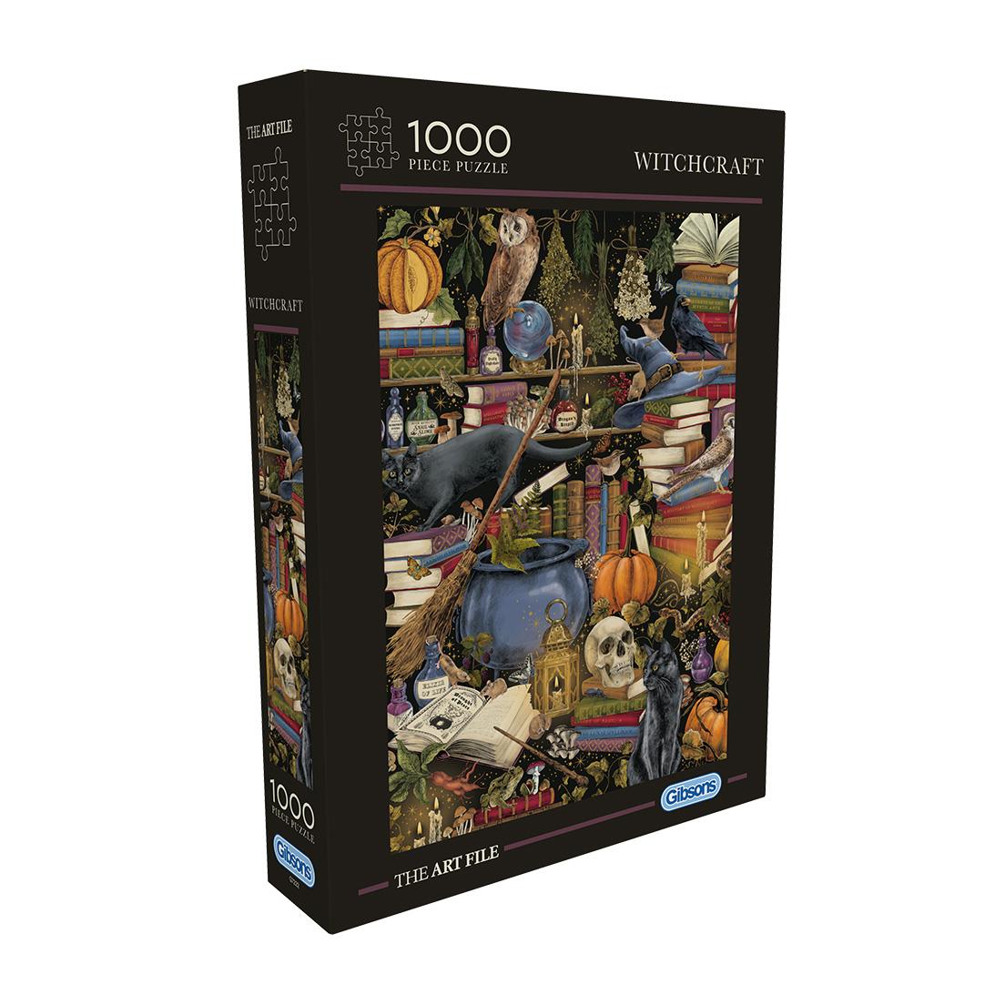 The Art File: Witchcraft 1000 Piece Jigsaw Puzzle – All Jigsaw Puzzles