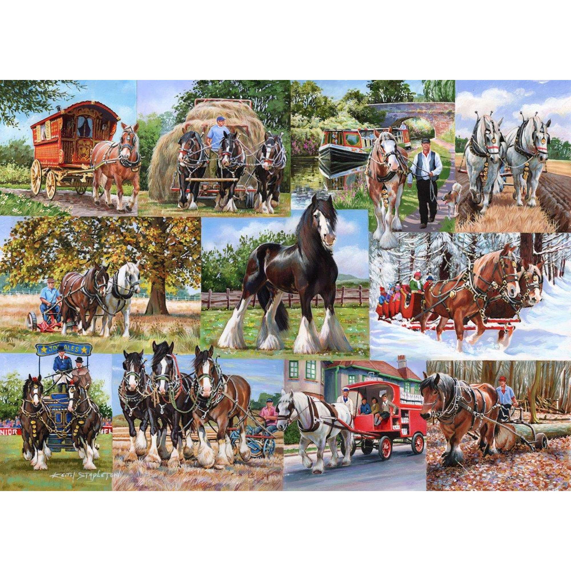 The Heavy Mob 1000 Piece Jigsaw Puzzle – All Jigsaw Puzzles
