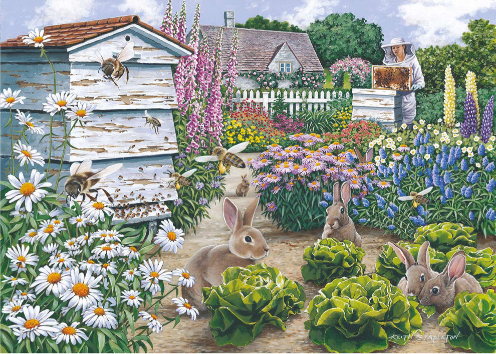 Honey Bunnies 500 Piece Jigsaw Puzzle – All Jigsaw Puzzles