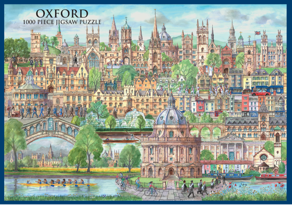 Oxford by K.J.Lewis 1000 Piece Jigsaw Puzzle – All Jigsaw Puzzles