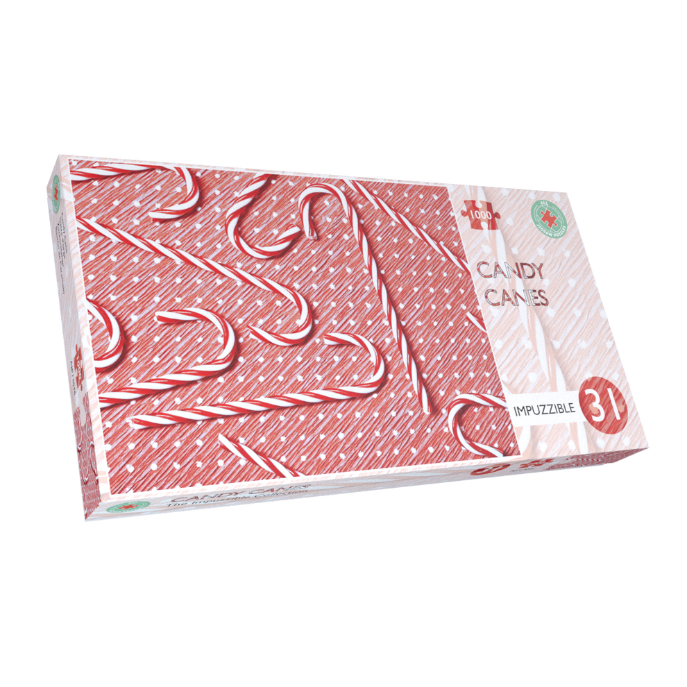 Candy Cane - Impuzzible No. 31 - 1000 Piece Jigsaw Puzzle – All Jigsaw ...