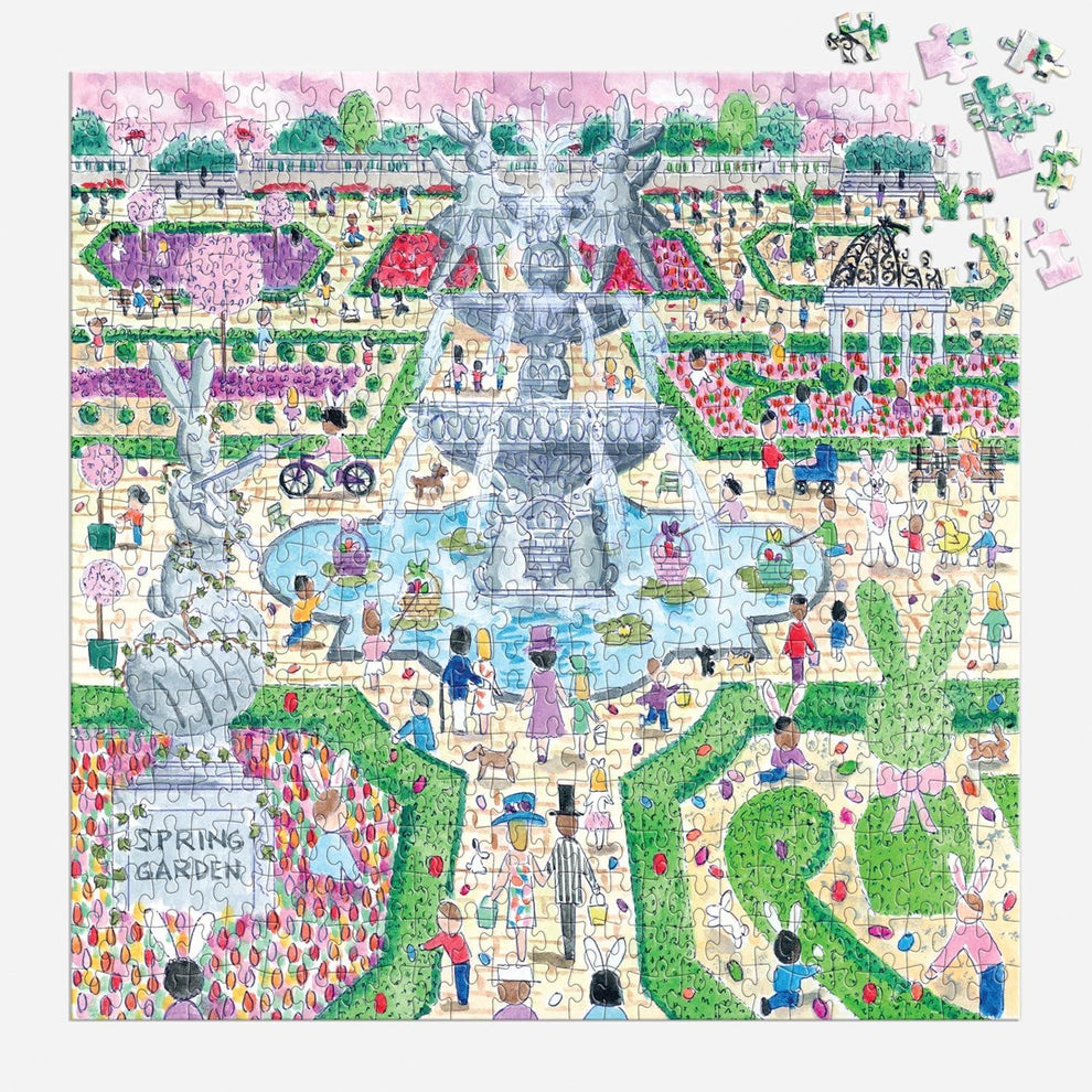 Spring Egg Hunt 500 Piece Michael Storrings Jigsaw Puzzle – All Jigsaw ...
