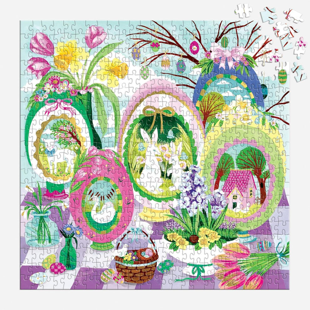 Windows to Spring 500 Piece Jigsaw Puzzle – All Jigsaw Puzzles
