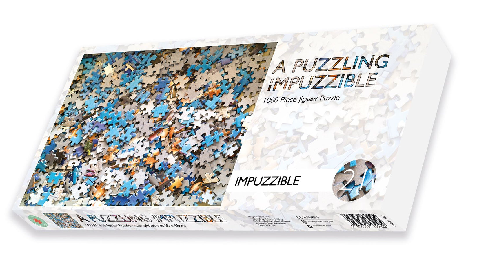 A Puzzling Impuzzible - Impuzzible No.21 - 1000 Piece Jigsaw Puzzle ...